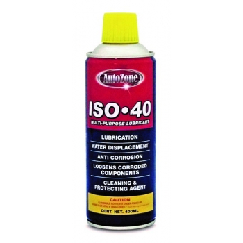 Autozone ISO • 40 - Multi-Purpose Lubricant Spray 400ml | Aerosol Spray ...