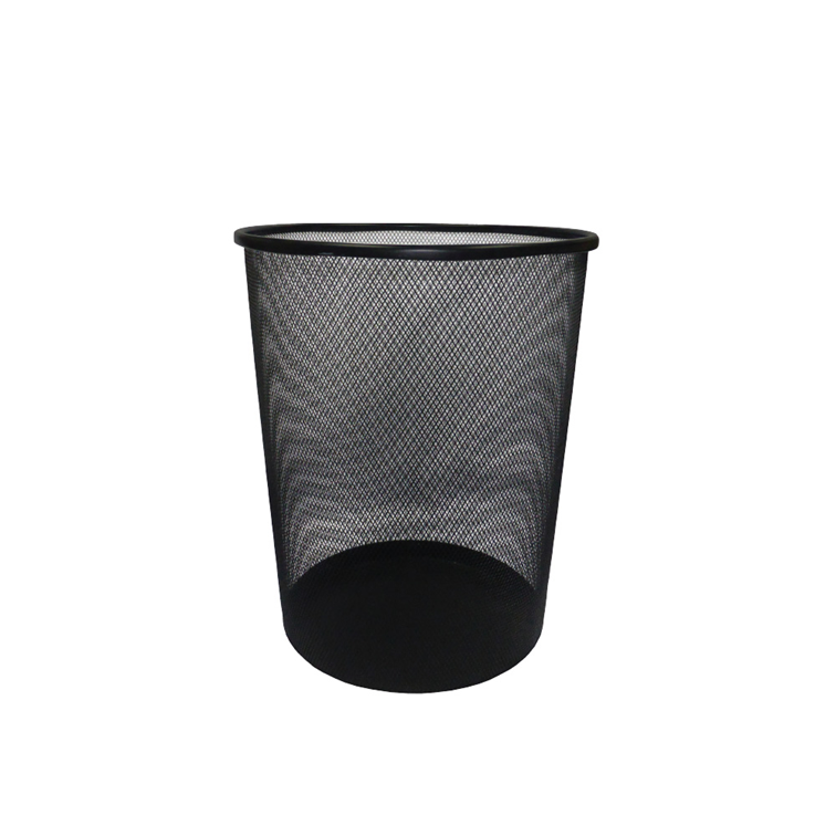 Metal Wire Paper Bin (Round) – S / M / L | Room Bin - Top Bins
