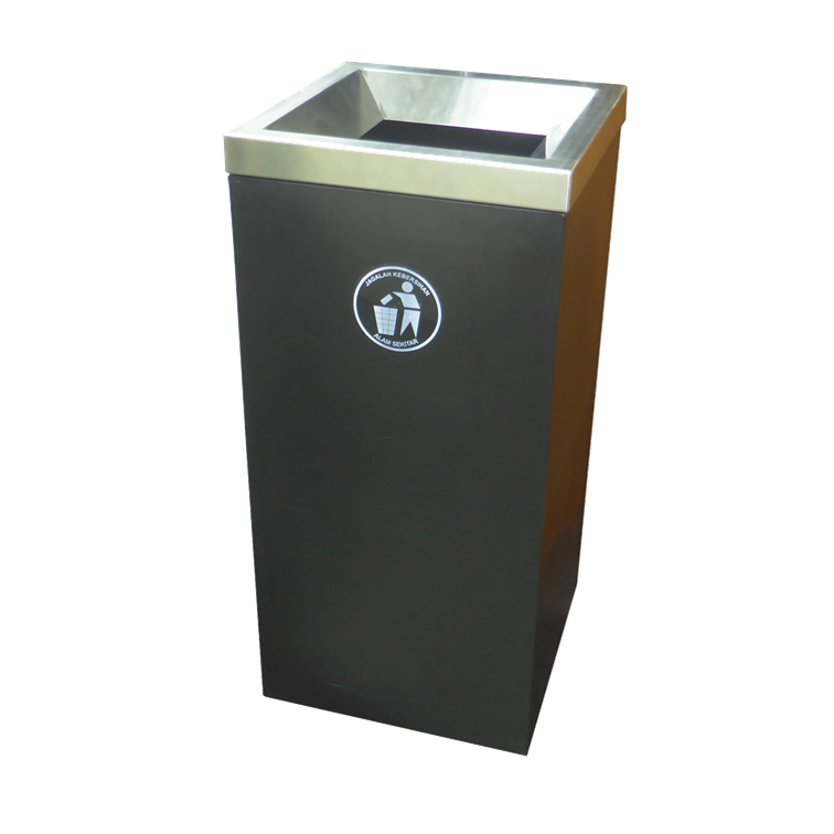 Mountain 80 c/w Stainless Steel Cover | Plastic Bin - Top Bins