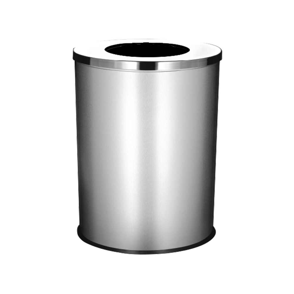 SS117 Stainless Steel Bin Round (XL) C/W Open Top