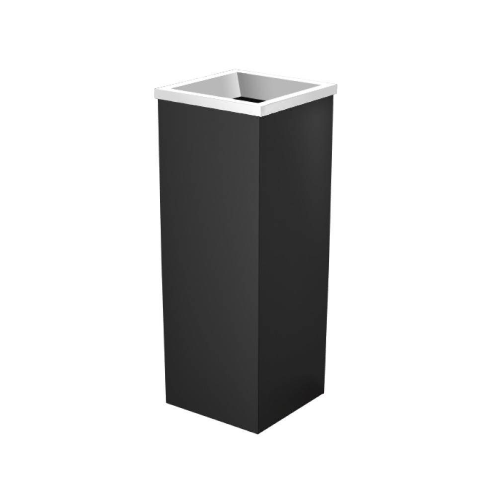SS110-B Powder Coated Bin Square C/W Open Top
